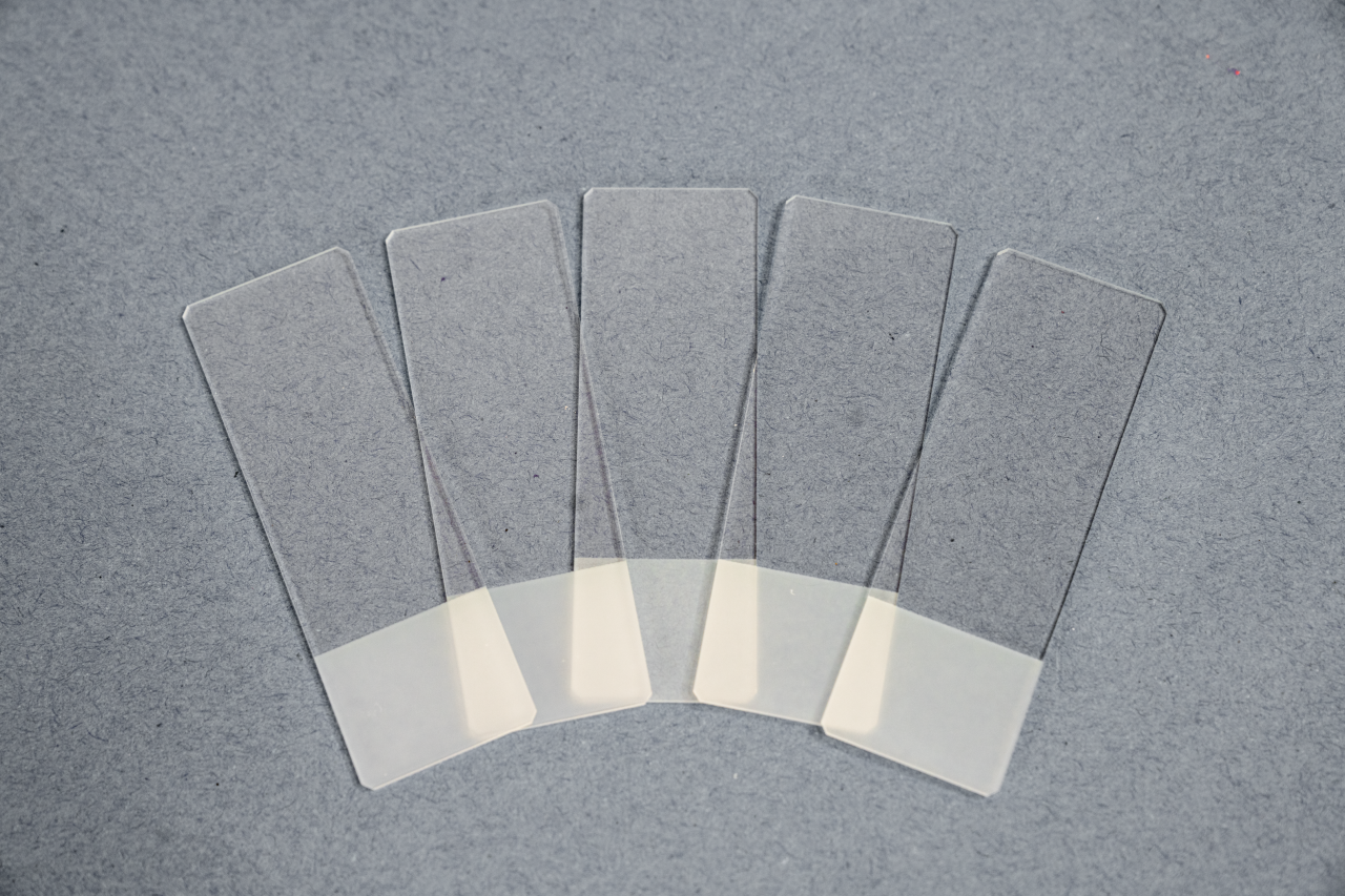 Introducing C & A's New Frosted Plus Microscope Slides - CNA Scientific